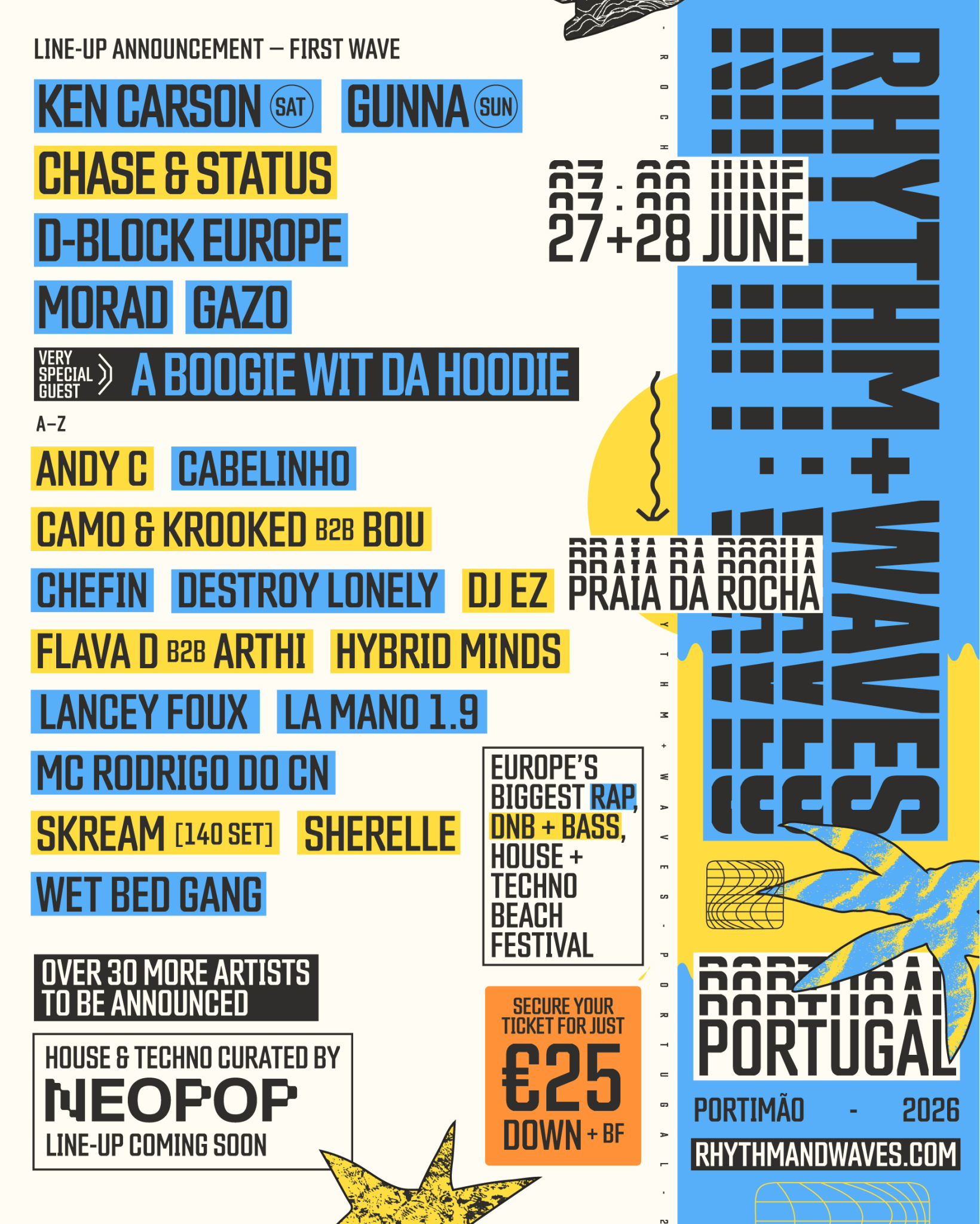 GET BEACH READY: RHYTHM AND WAVES FESTIVAL ANNOUNCES LINE-UP - ASBO ...